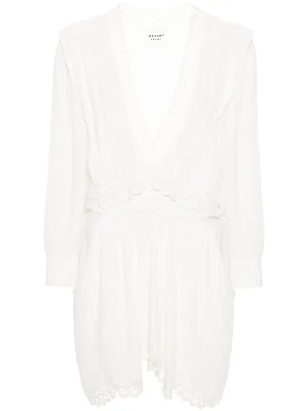 MARANT ETOILE Felie Lace-trim Dress