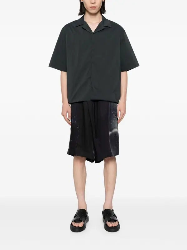 JULIUS Graphic-print Bermuda Shorts