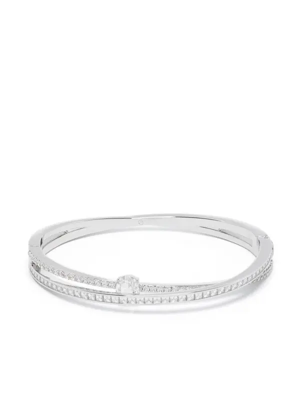 SWAROVSKI Hyperbola Bangle - Silver