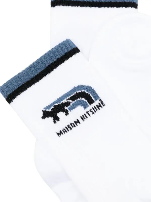 Maison Kitsuné Flash Fox Socks