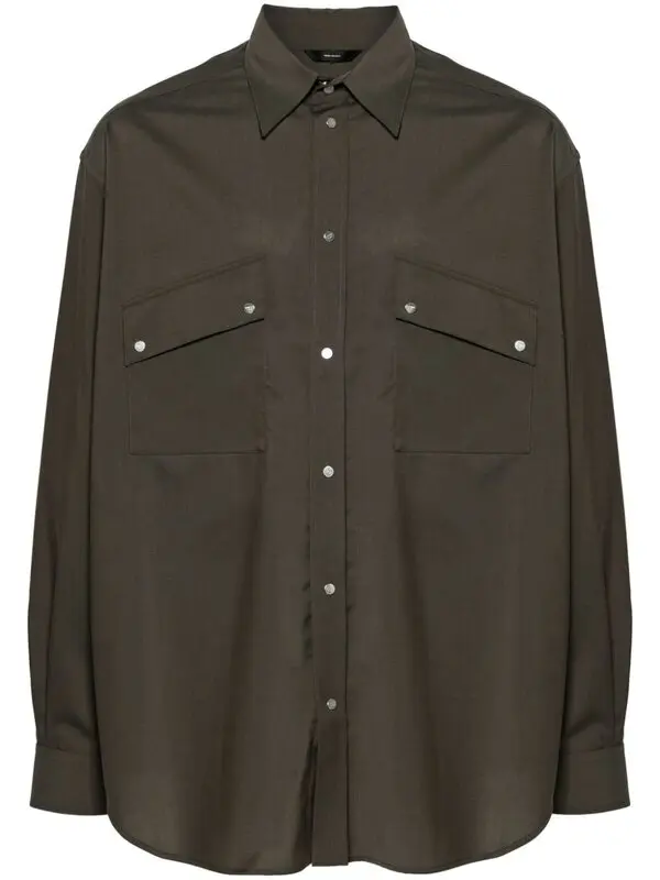 Fendi Pleat-detail Shirt
