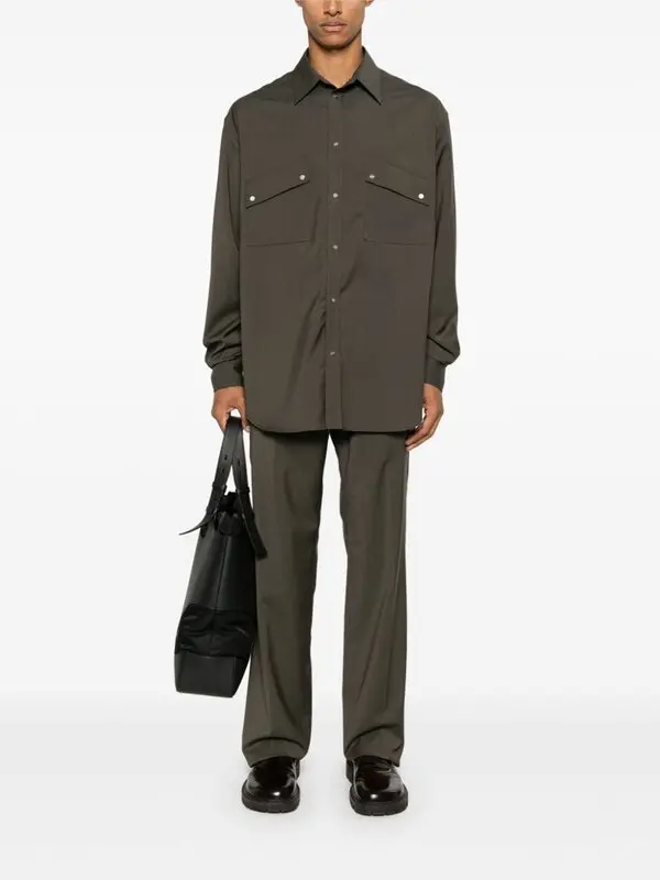 Fendi Pleat-detail Shirt