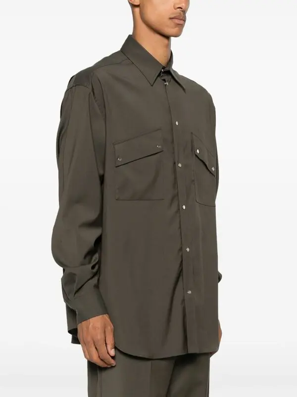 Fendi Pleat-detail Shirt