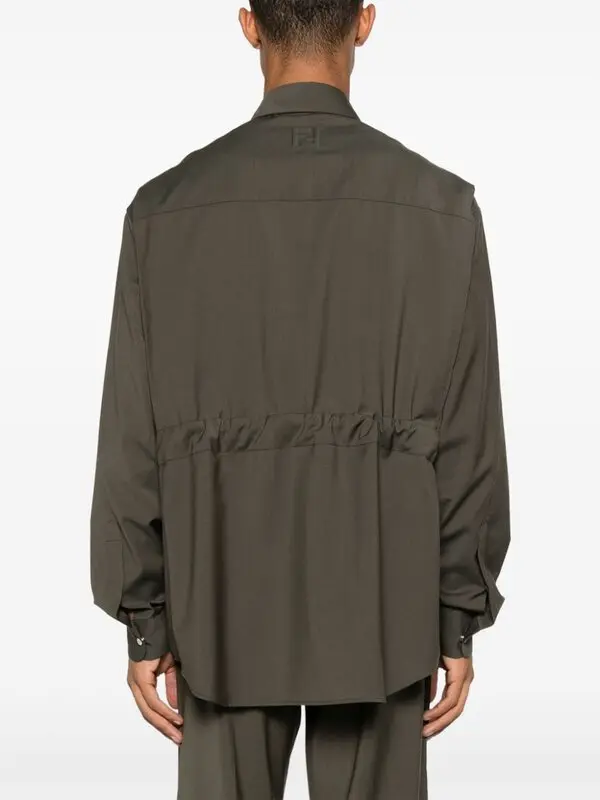 Fendi Pleat-detail Shirt