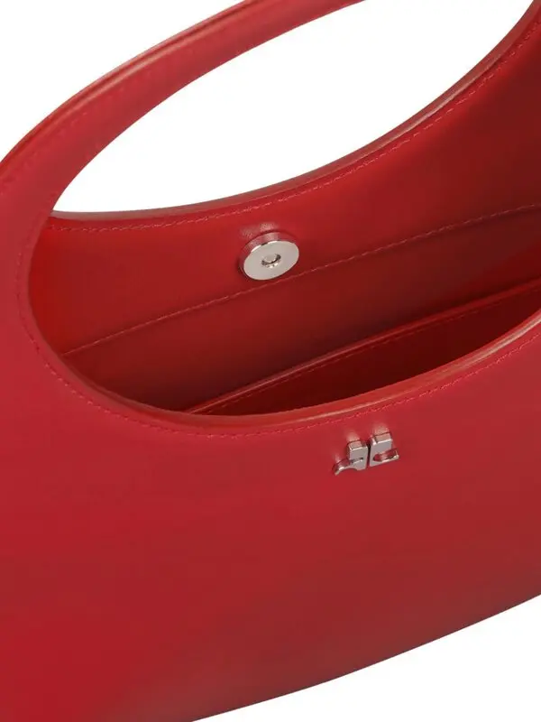 COURREGES Holy Leather Tote Bag - Red