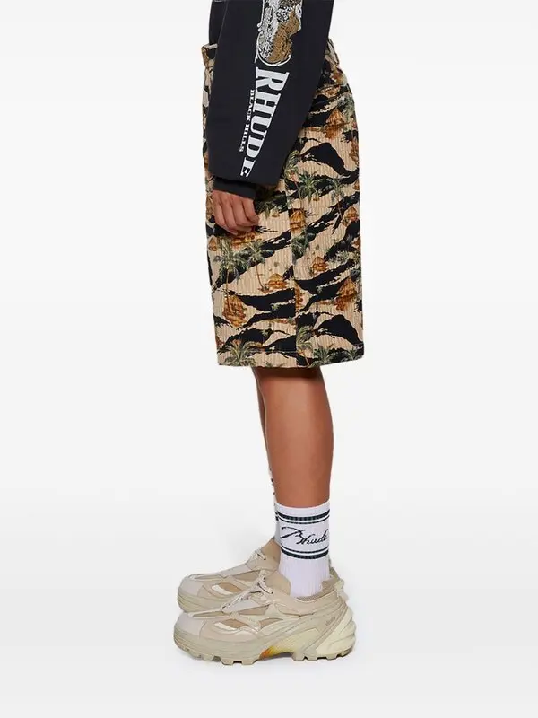 Amiri Repeat Palm Shorts