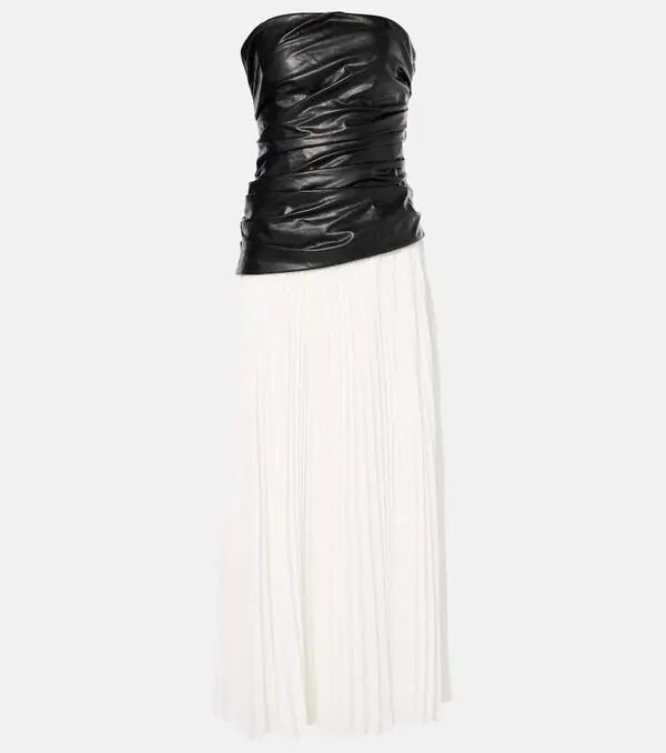 Simkhai Arie Strapless Midi Dress