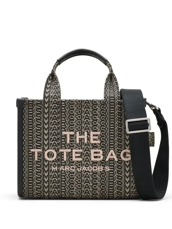Marc Jacobs The Monogram Jacquard Tote Bag - Black