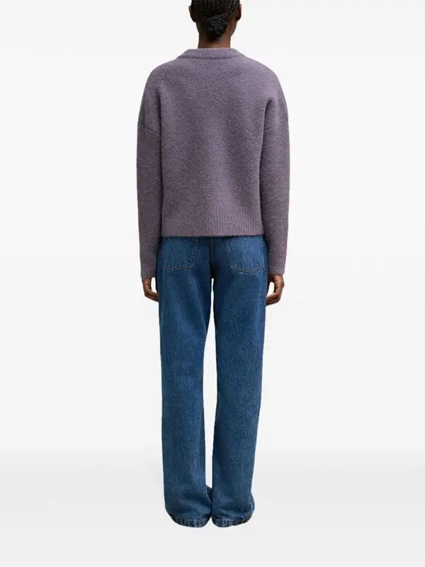 AMI Paris De Coeur V-neck Cardigan