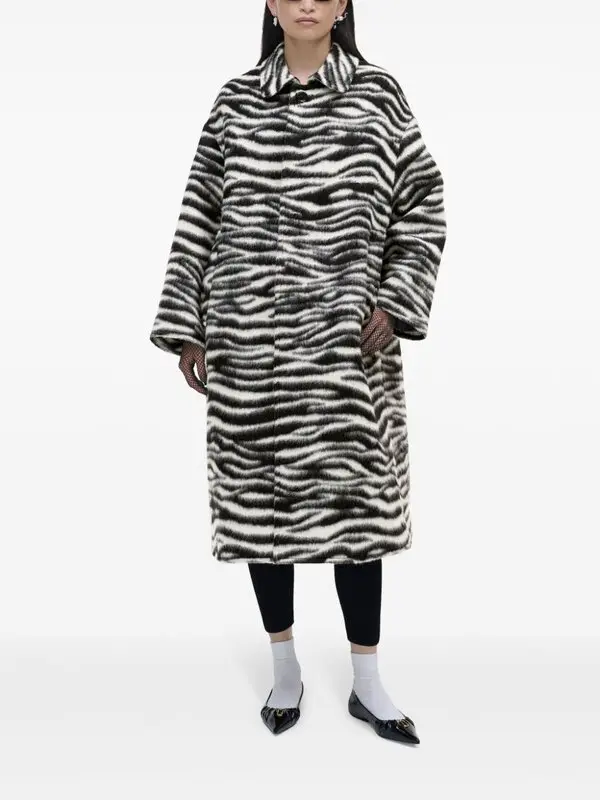 Marc Jacobs The Zebra Brushed Coat