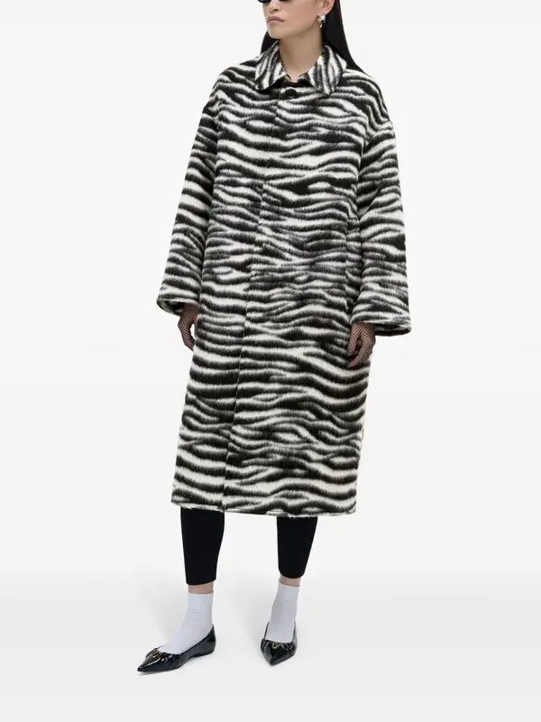 Marc Jacobs The Zebra Brushed Coat