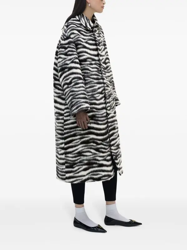 Marc Jacobs The Zebra Brushed Coat