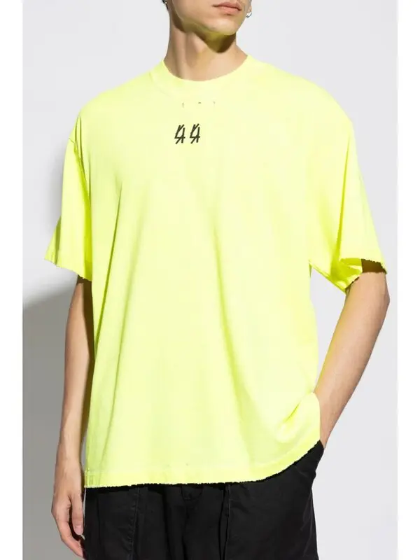 44 LABEL GROUP Hi-vis Doping T-shirt - Yellow