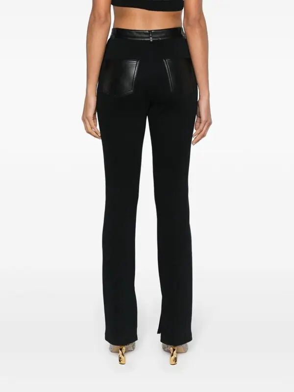 Nanushka Slim-leg Ribbed Trousers
