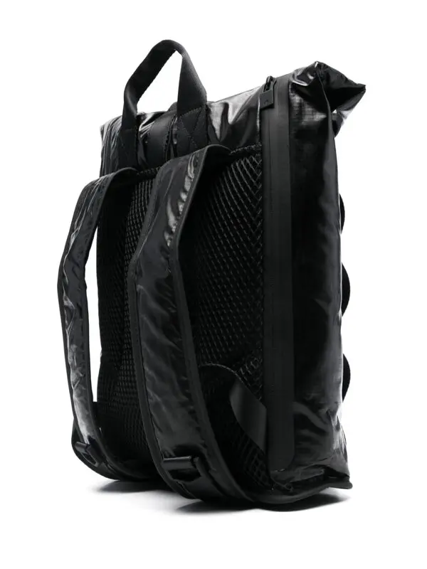 Rains Sibu Rolltop Backpack - Black