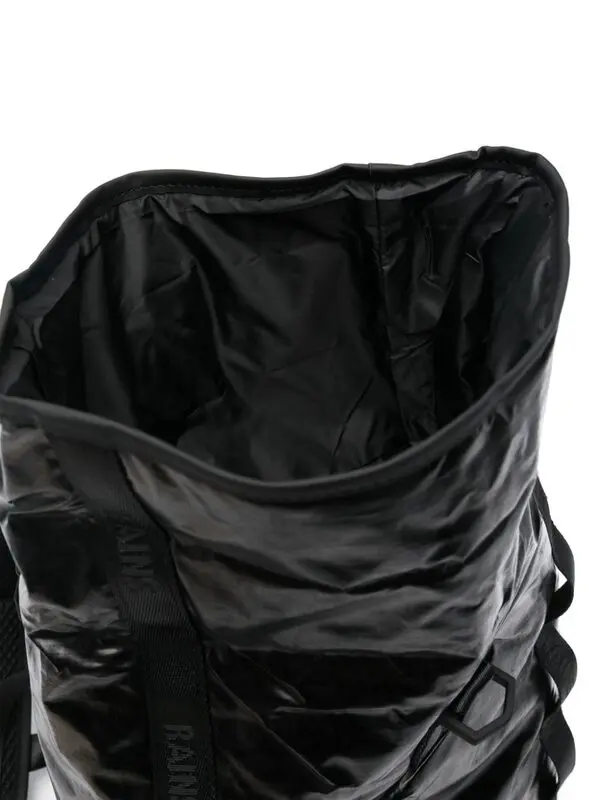 Rains Sibu Rolltop Backpack - Black