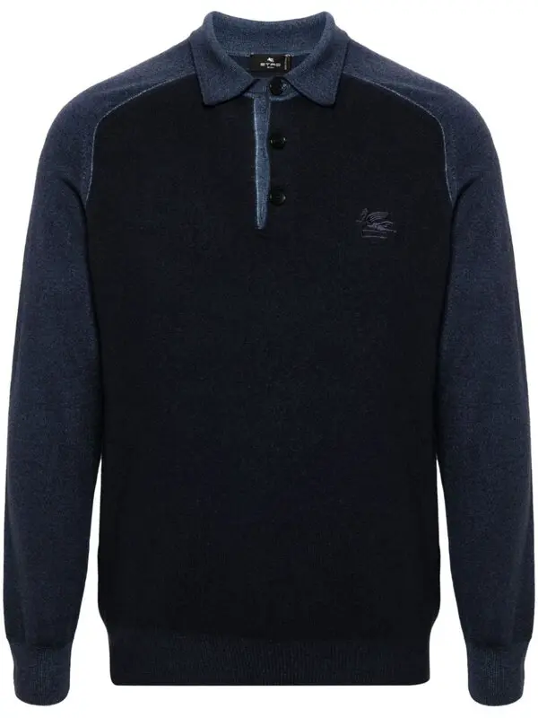 Etro Pegaso-embroidered Wool Sweater