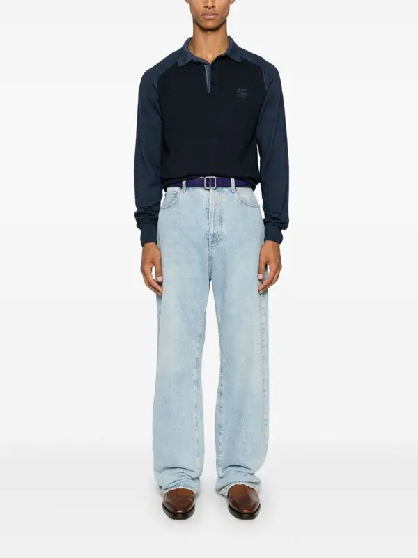 Etro Pegaso-embroidered Wool Sweater
