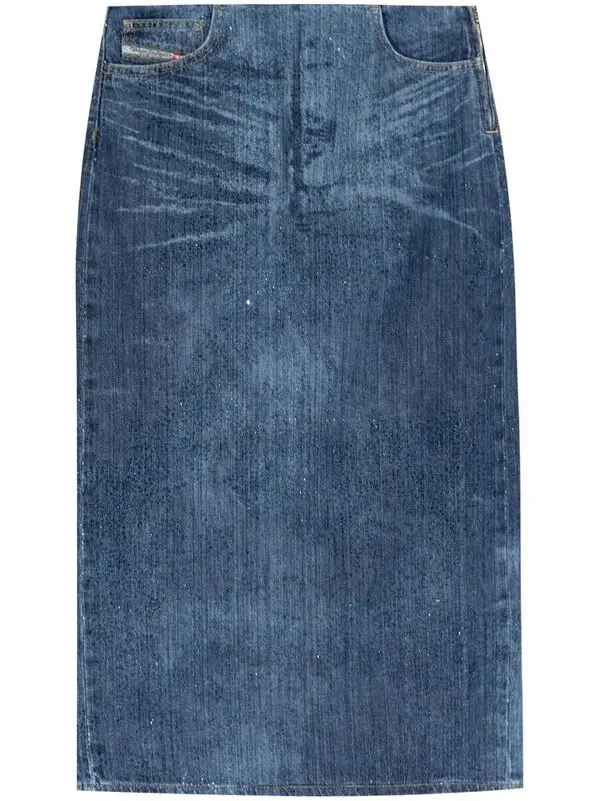 DIESEL® De-pra-s3 Midi Skirt