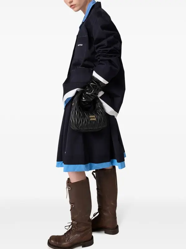 MIU MIU ポインテッドトゥブーツ　38 MIU MIU ポインテッドトゥブーツ 38 【公式通販】