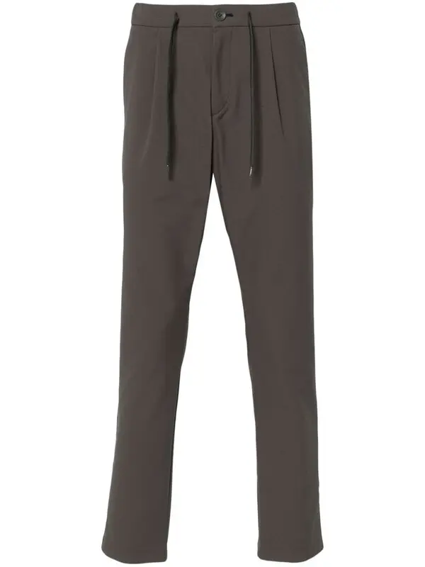 Herno Pleat-detail Trousers - Grey