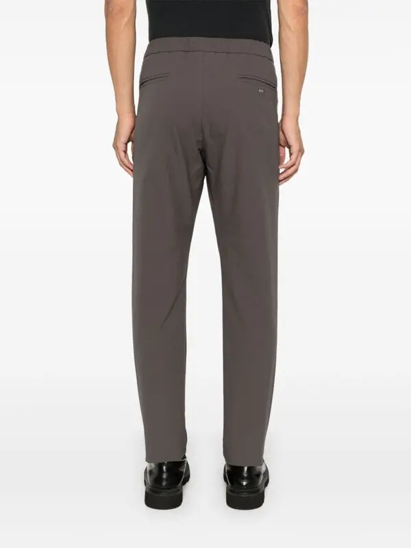 Herno Pleat-detail Trousers - Grey