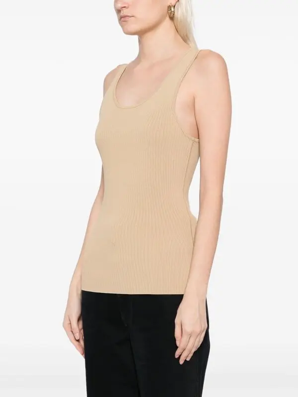 3.1 Phillip Lim Ribbed Tank Top - Neutrals