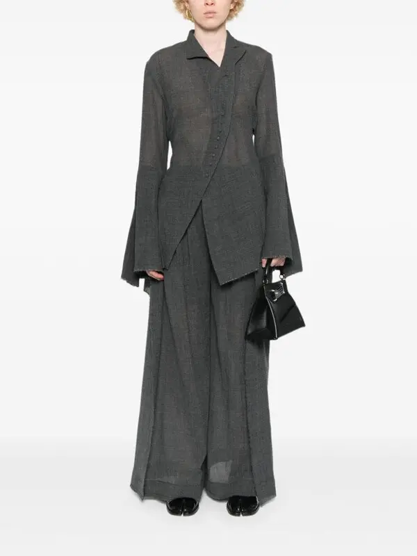 YEHUAFAN Asymmetric Shirt
