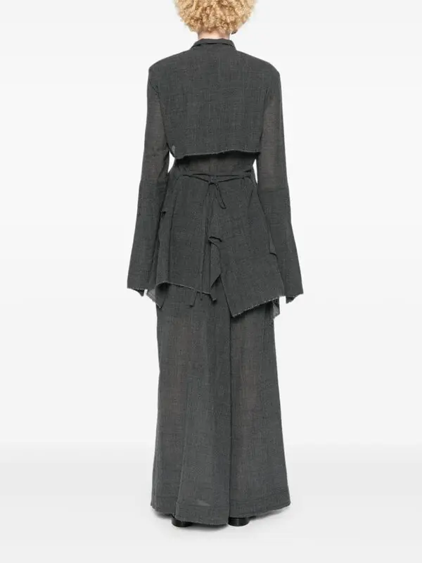 YEHUAFAN Asymmetric Shirt