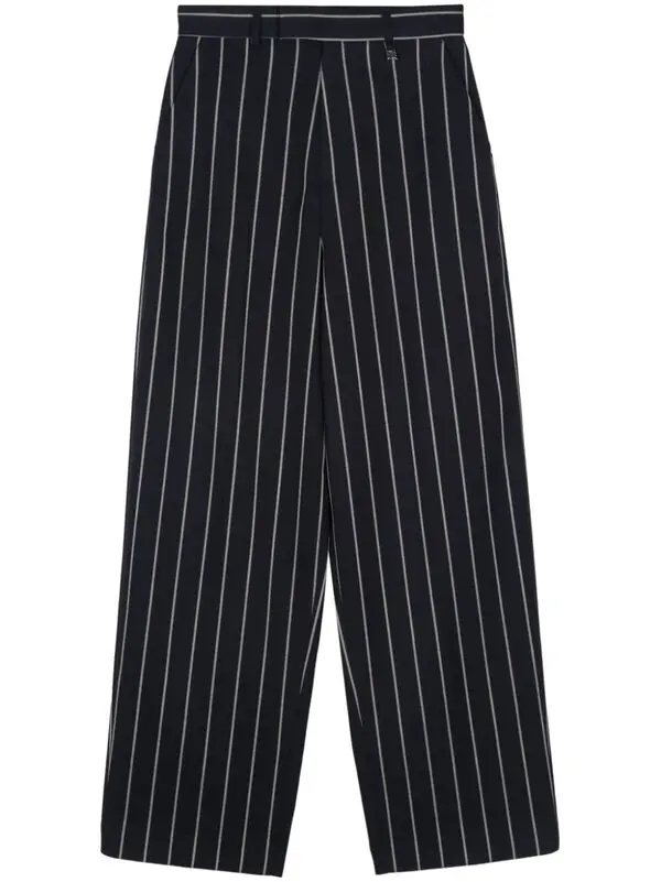 Giuseppe Di Morabito Logo-plaque Striped Trousers