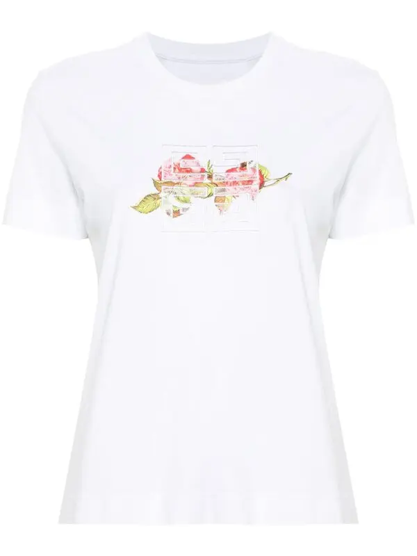 Givenchy 4g Lace T-shirt - White