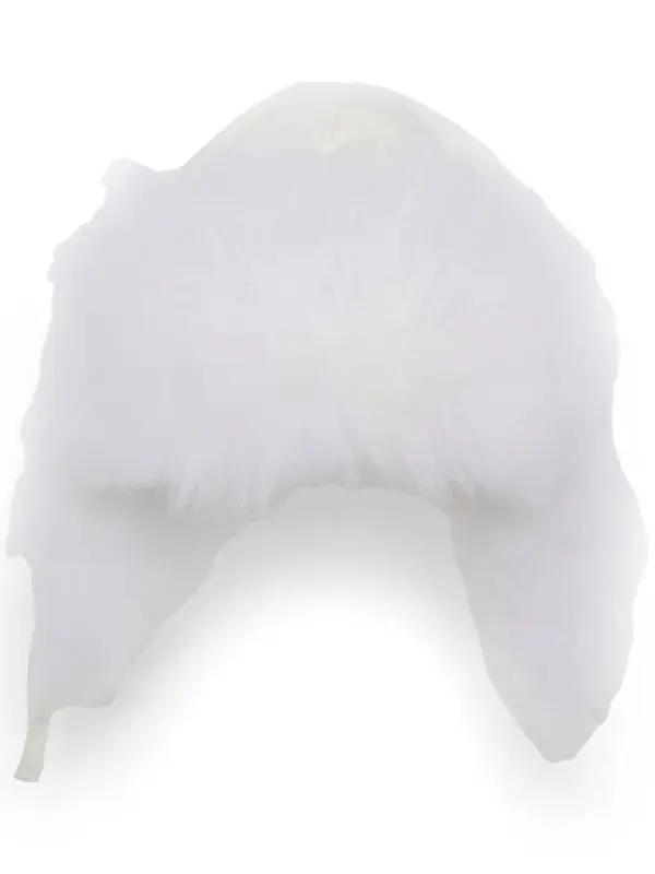 YVES SALOMON Technical Cashmere Ushanka Hat - White