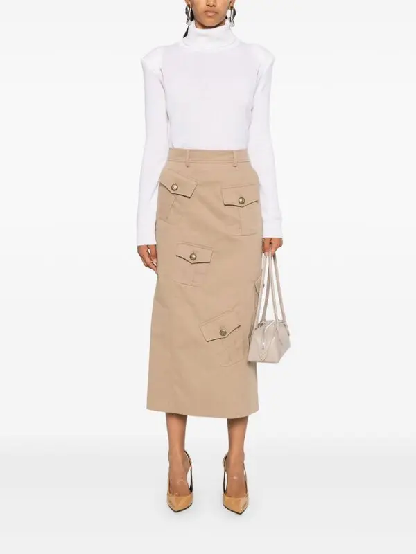 Moschino Cargo Midi Skirt