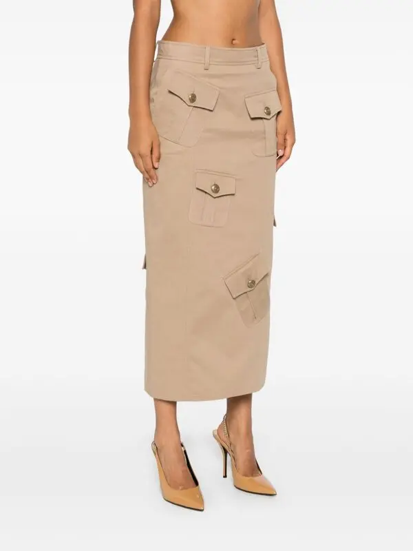 Moschino Cargo Midi Skirt