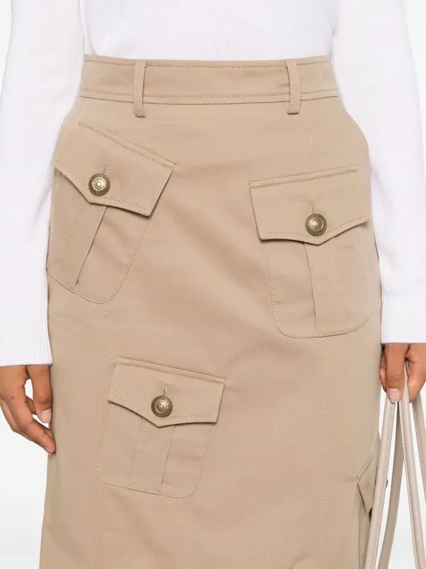 Moschino Cargo Midi Skirt