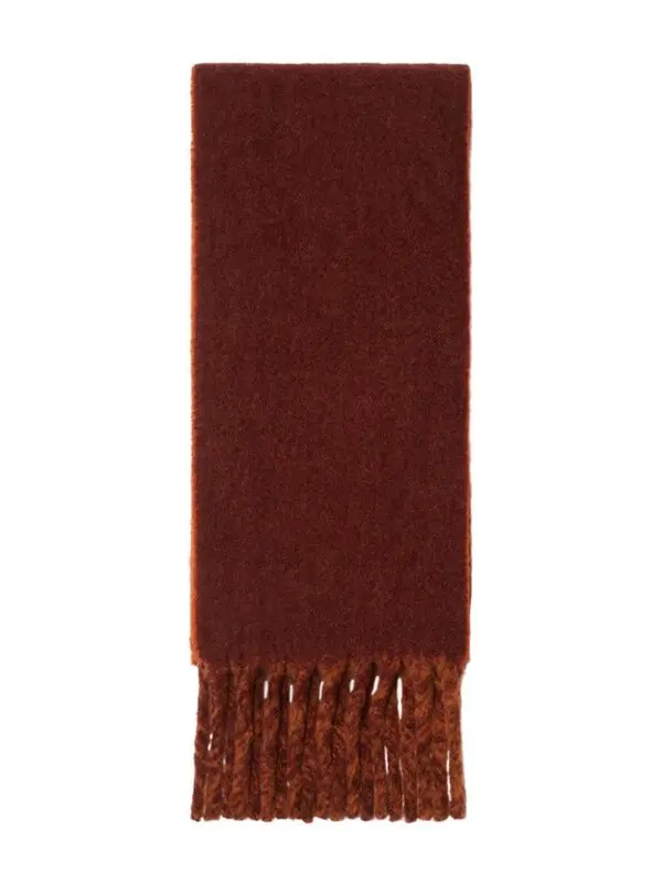 Burberry Reversible Fringed Scarf