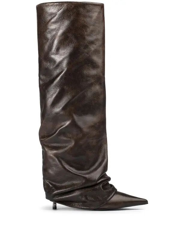 LE SILLA 120mm Andy Boots - Brown