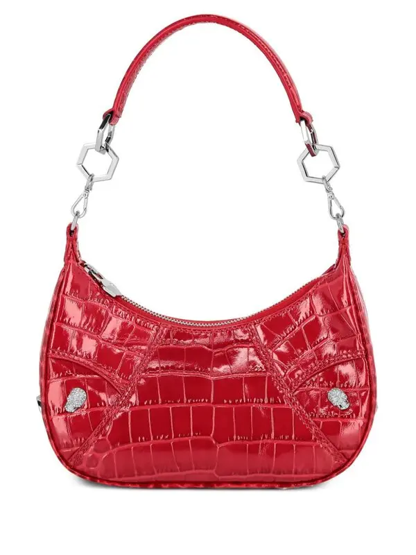 Philipp Plein Gothic Shoulder Bag - Red