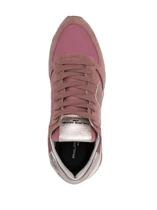 Philippe Model Tropez Haute Sneakers - Pink