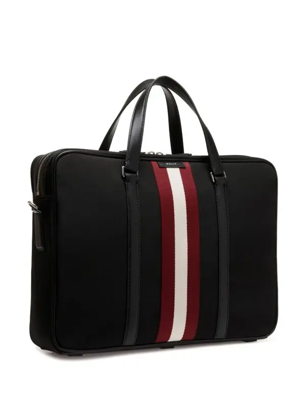 Bally Stripe-detail Laptop Bag