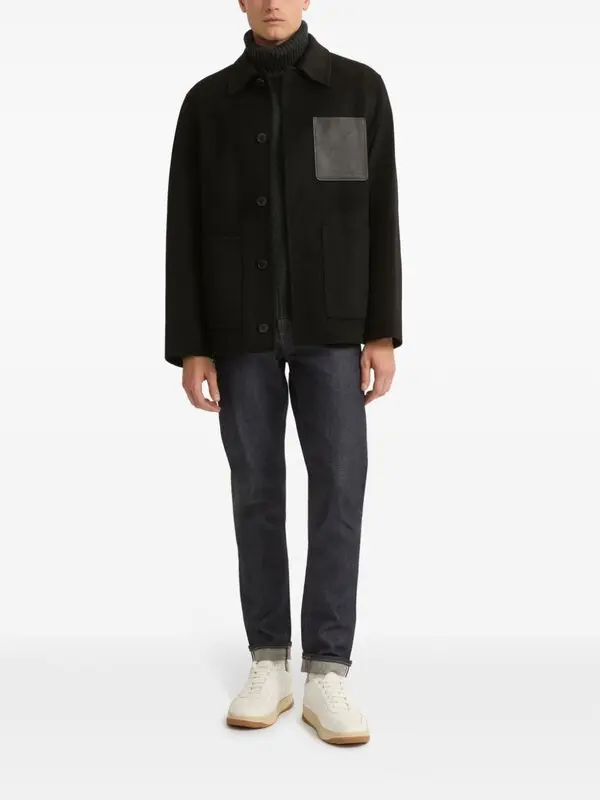 YVES SALOMON Chest-pocket Shirt Jacket