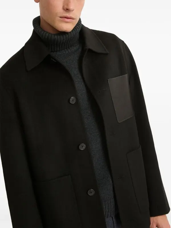YVES SALOMON Chest-pocket Shirt Jacket