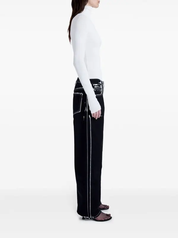 Proenza Schouler Ribbed Knit Jumper - White