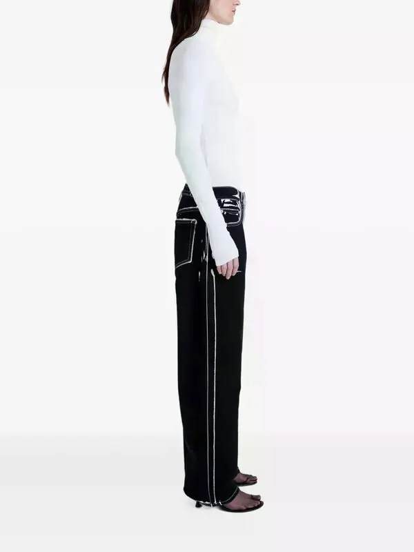 Proenza Schouler Ribbed Knit Jumper - White