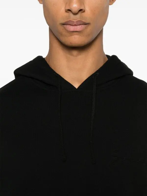 Givenchy Logo-embossed Hoodie - Black