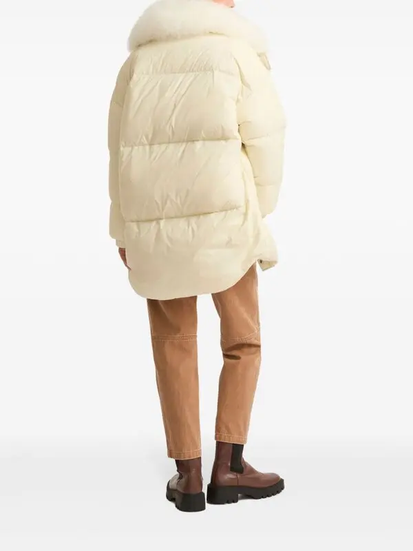 YVES SALOMON Padded Coat - Neutrals