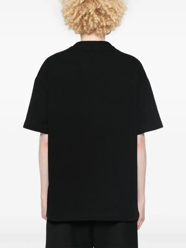 JIL SANDER Pearl-embellished T-shirt