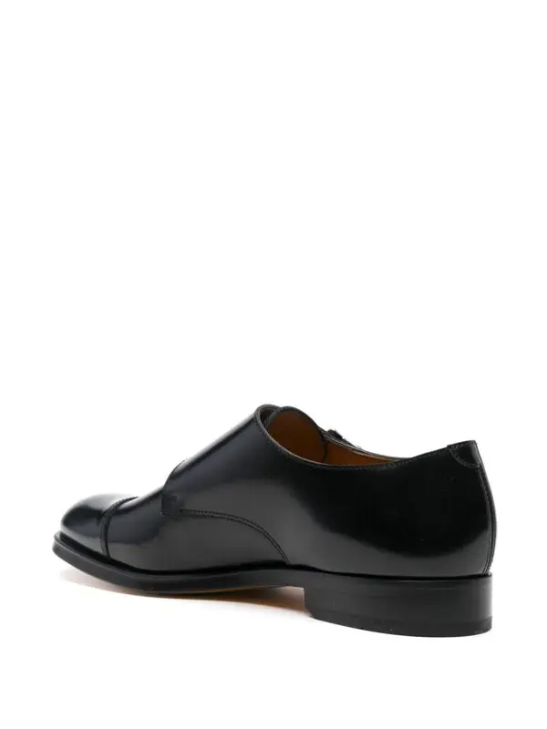 DOUCAL'S Leather Monk Shoes