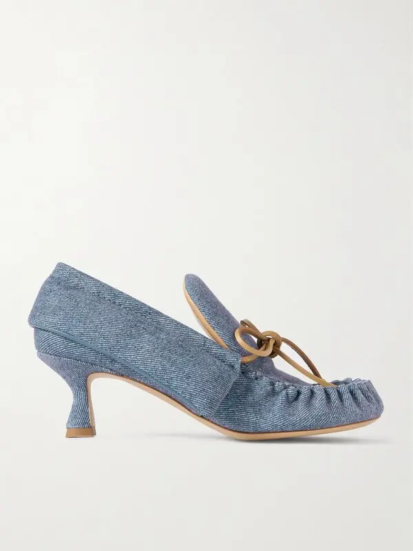 JW Anderson Babush Denim Pumps