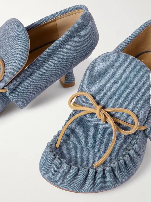 JW Anderson Babush Denim Pumps